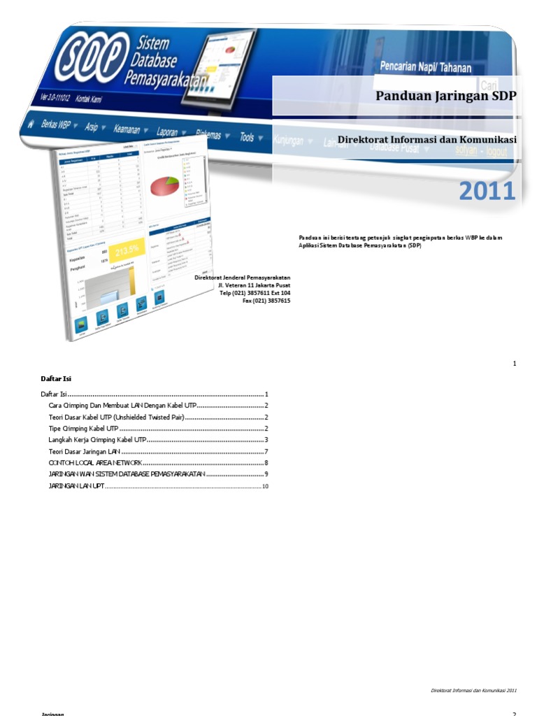 Panduan Jaringan SDP PDF | PDF