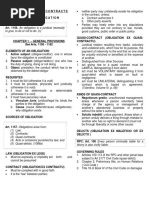 Paras ObliCon Summary | PDF | Negligence | Damages