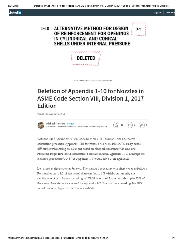 Blind Flange Design Calculations | PDF | Linked In | Business
