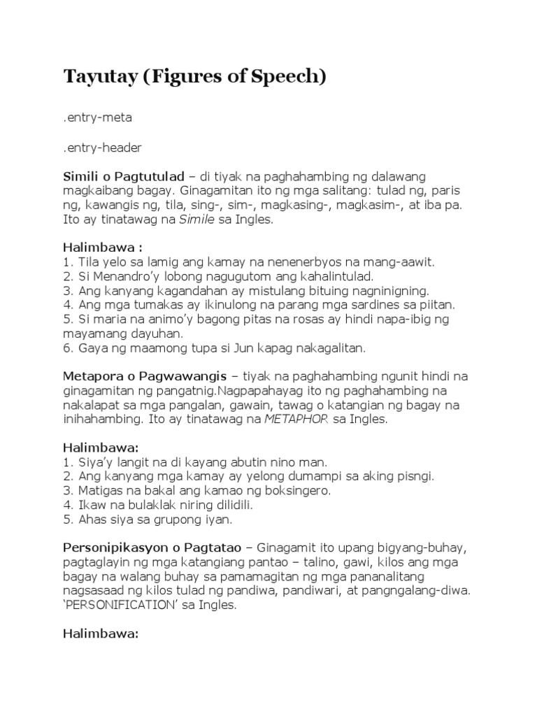 Filipino 3 Assign. - ) | PDF