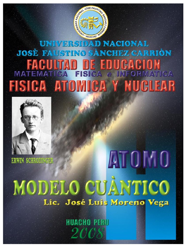 Modelo Cuántico del Átomo de Hidrógeno | PDF | Electrón | Mecánica cuántica
