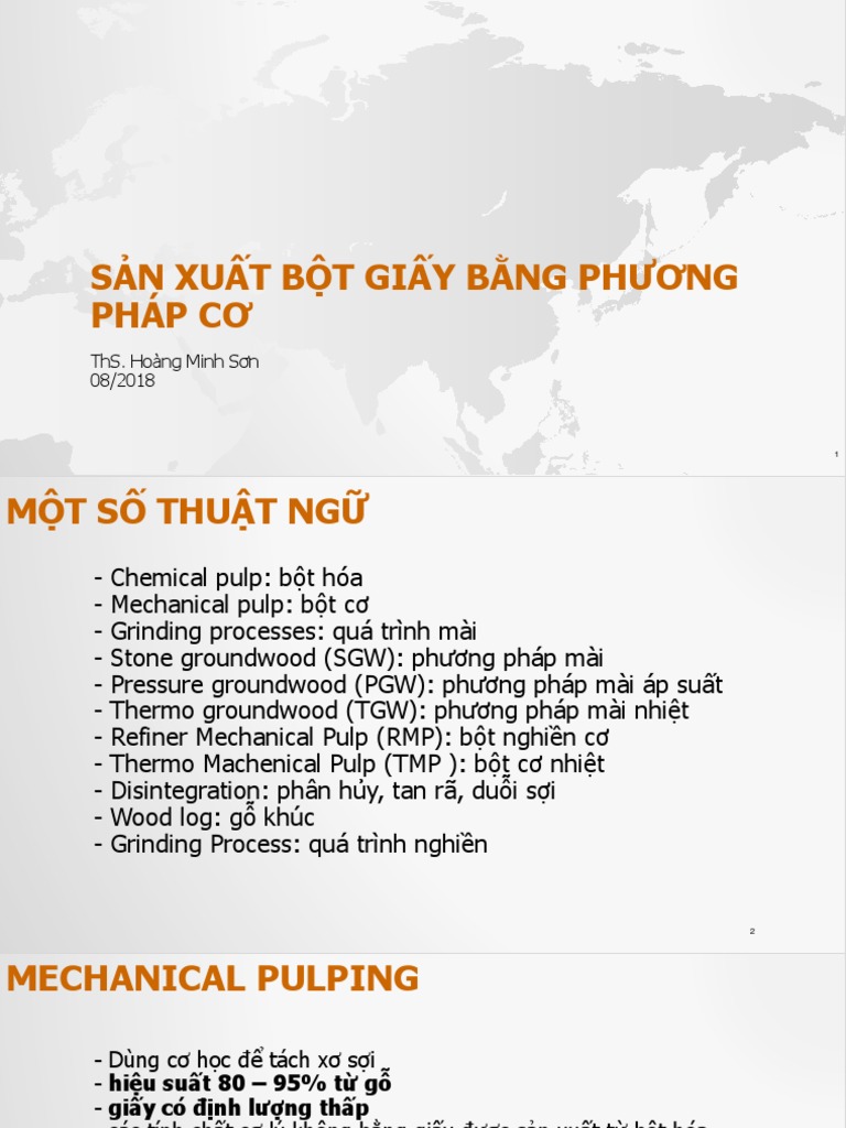 Pulp - Paper - C3 - Mechanical Pulping PDF | PDF | Pulp (Paper) | Book Arts
