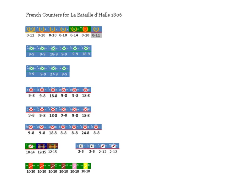 French Counters Fronts r2 | PDF