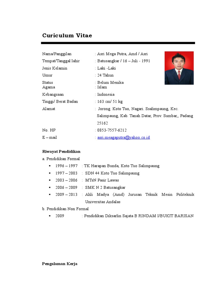 Contoh Akta Pendirian CV | PDF