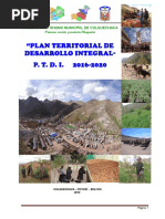 Mapa Distrittos Sacaba | PDF | Naturaleza