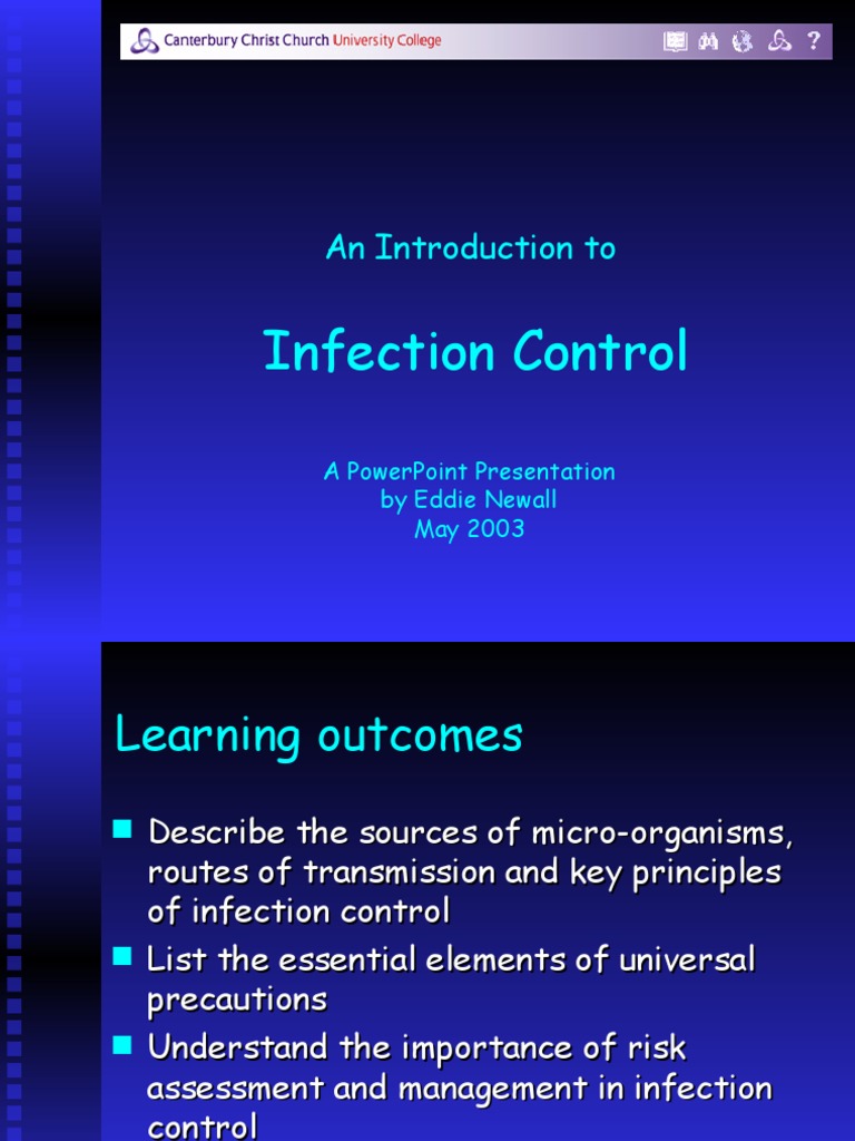 Infection Control: An Introduction To | PDF | Infection | Personal ...