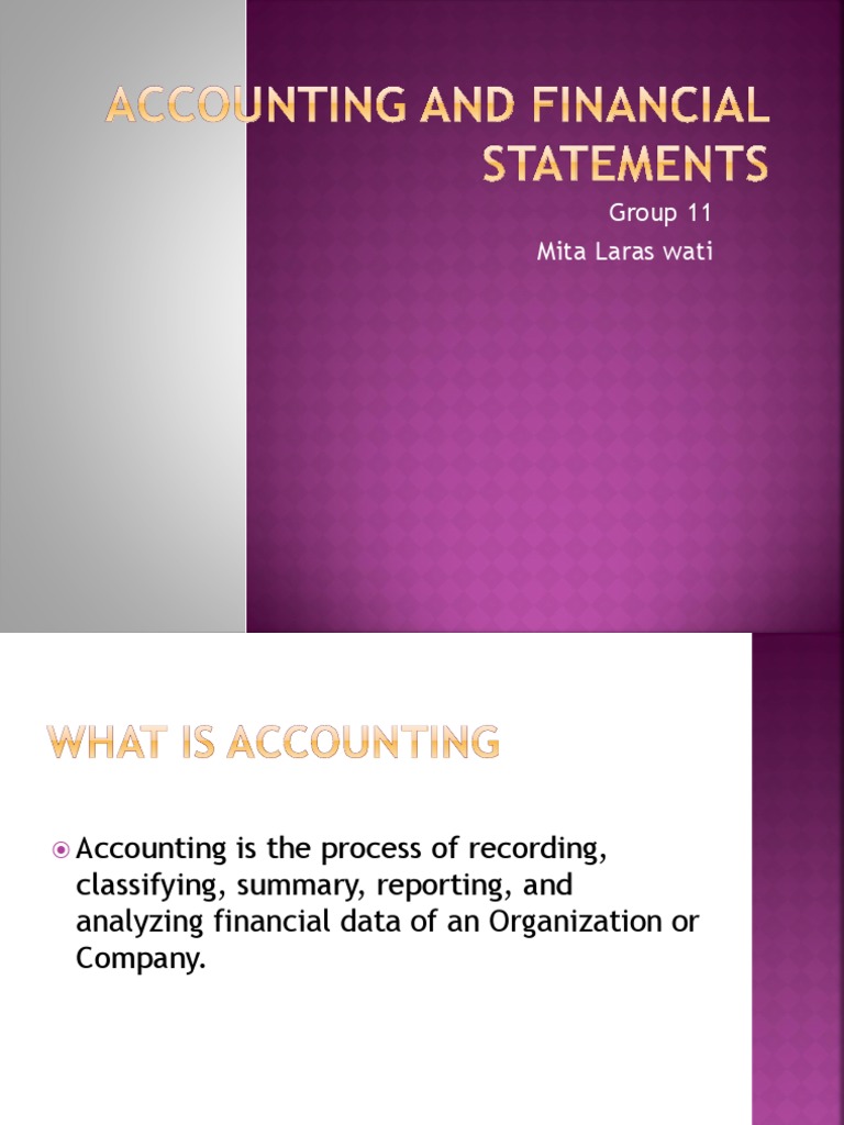 Accounting and Financial Statements | PDF | Balance Sheet | Accounting