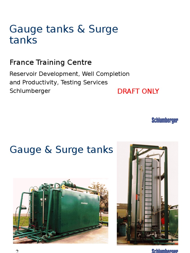 01 - Gauge & Surge Tanks | PDF | Valve | Liquids