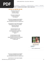 Letras de Canciones | PDF | Músicos | Artistas