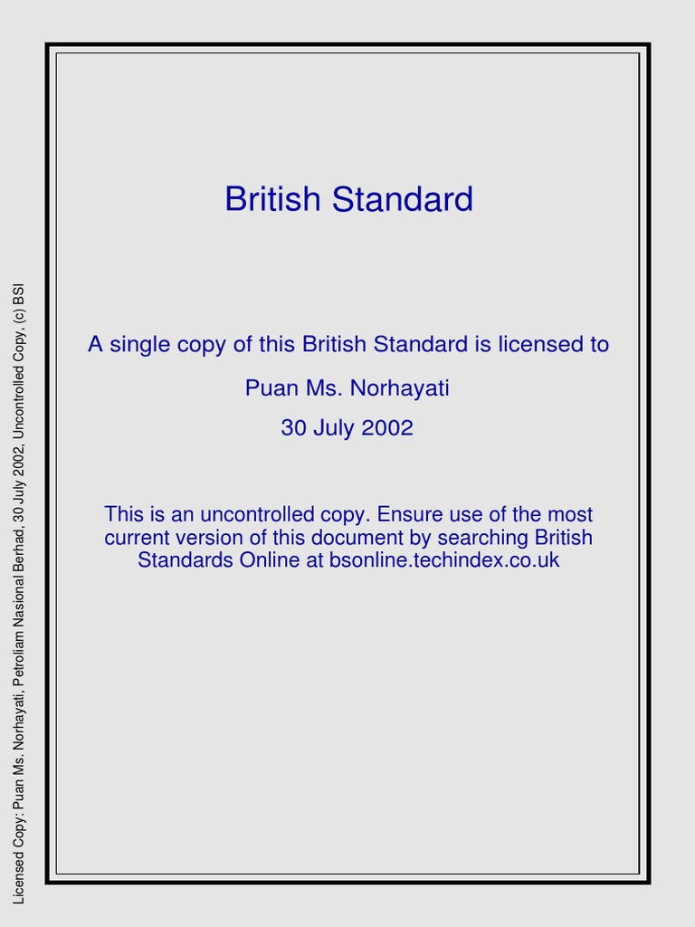 BS 5352 PDF | PDF | Valve | Screw