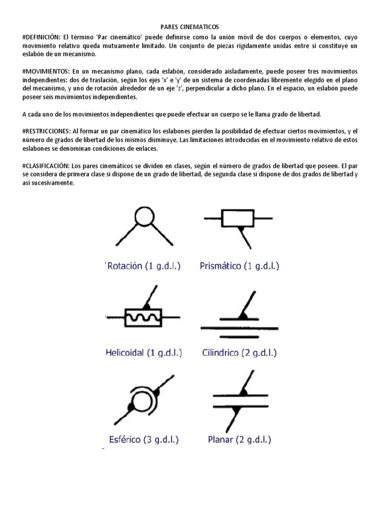 Pares Cinematicos | PDF