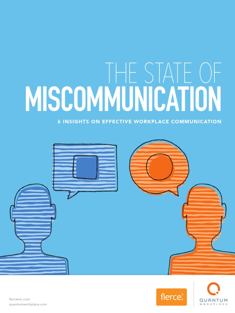 The State of Miscommunication | Conversation | Communication