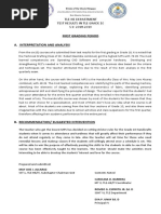 Accomplishment Report On The Implementation of Modular Learning | PDF ...