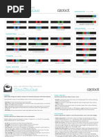 Ozobot Color Code Guide | PDF | Rgb Color Model