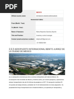 Mapa del Aeropuerto CDMX AICM | PDF