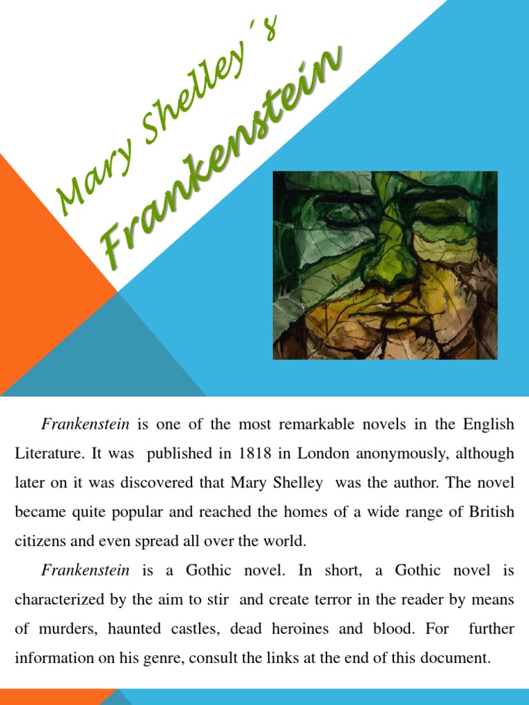 Mary Shelley S Frankenstein | PDF | Frankenstein | Mary Shelley