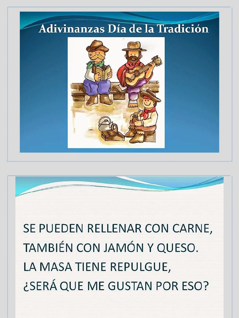 Adivinanzas Día de La Tradición | PDF