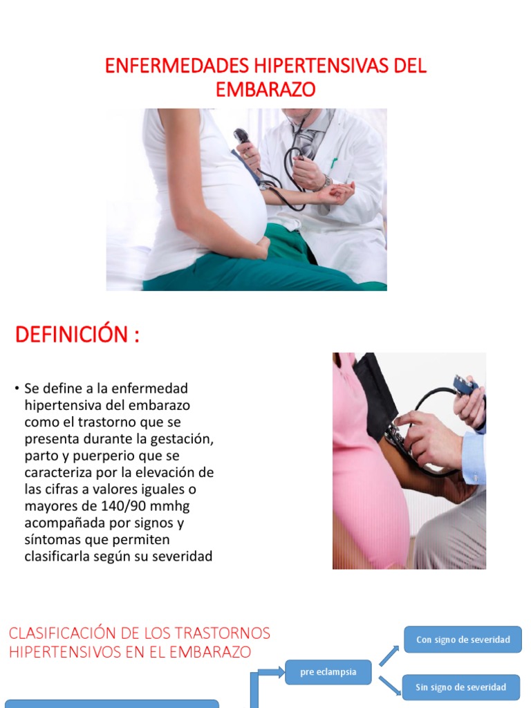 Enfermedades Hipertensivas Del Embarazo | PDF | El embarazo | Hipertensión