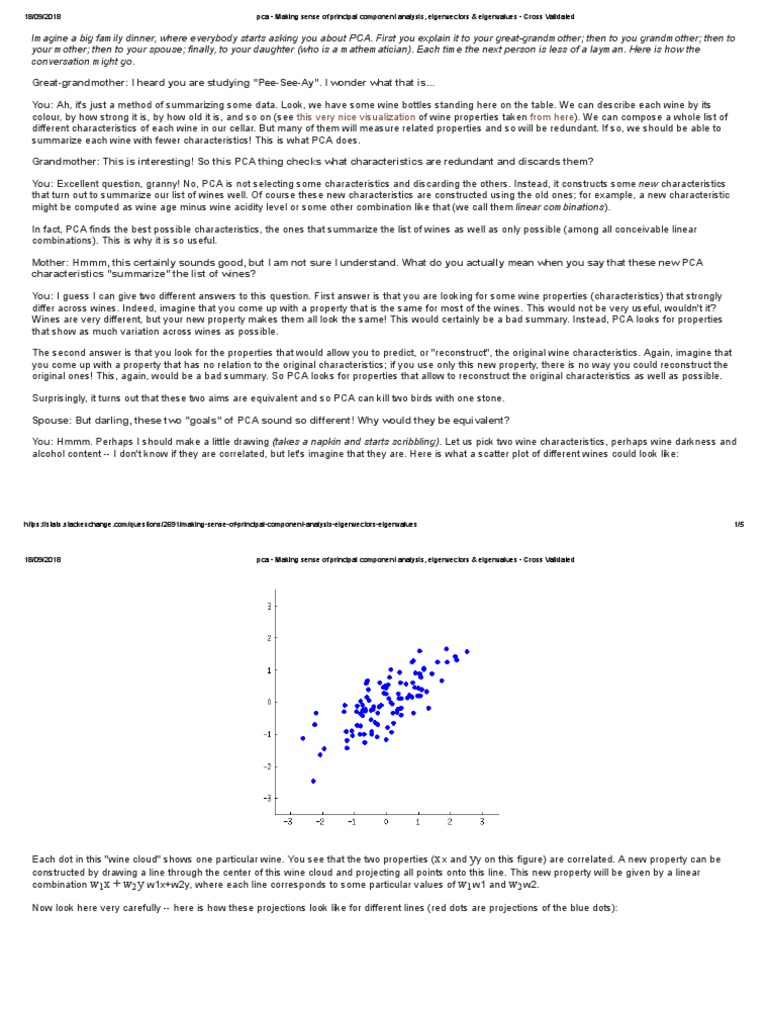 Pca - Making Sense of Principal Component Analysis, Eigenvectors ...