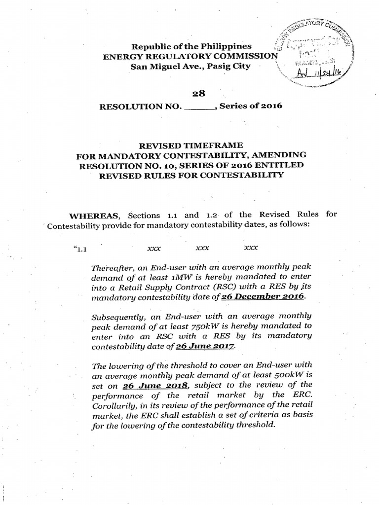 Resolution No., Series of | PDF | Writ Of Prohibition | Injunction