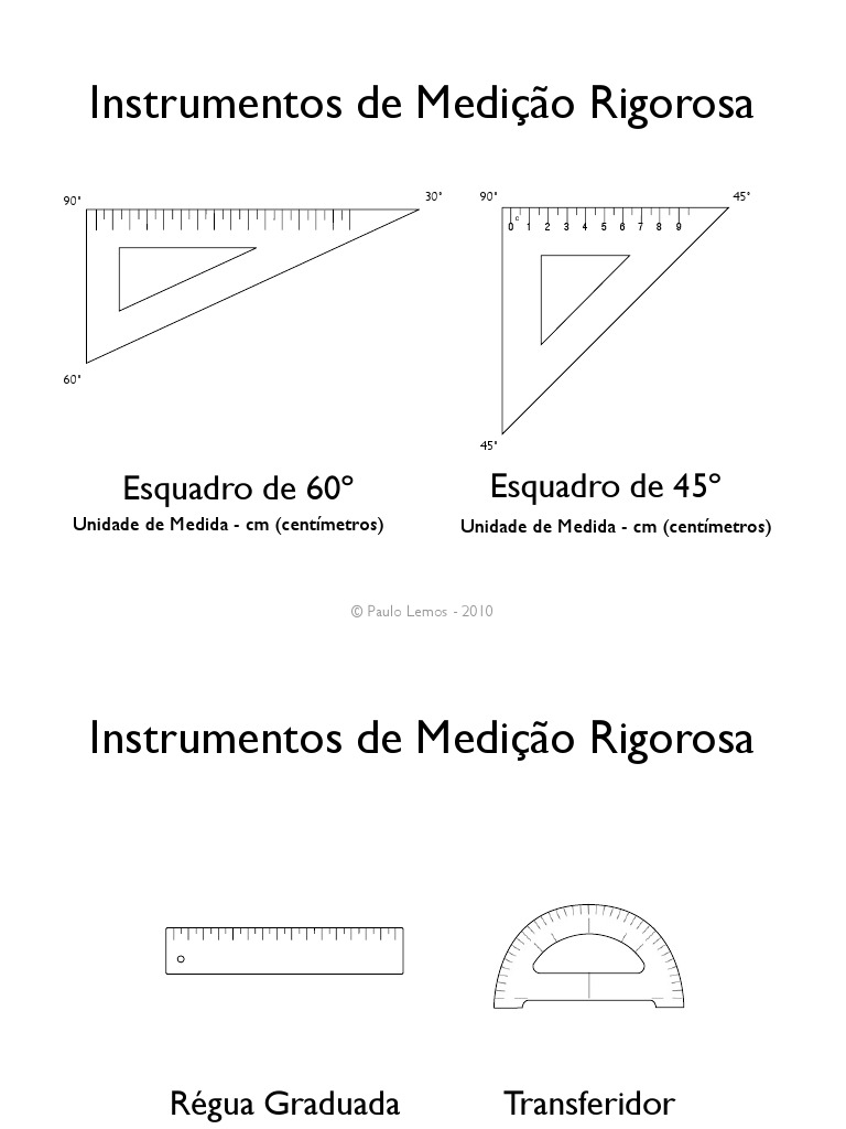 Instrumentos de Medição Rigorosa | PDF