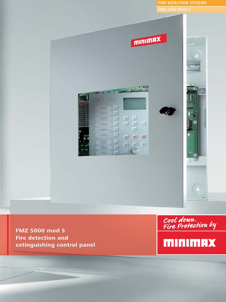 Fire Detection and Extinguishing Control Panel FMZ 5000 Mod S | Fire ...