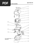 ZT410 ZT420 Parts Catalog: Outer Casing | PDF | Printer (Computing ...