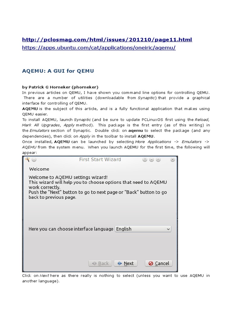 Aqemu &qemu | PDF | Virtual Machine | Macintosh