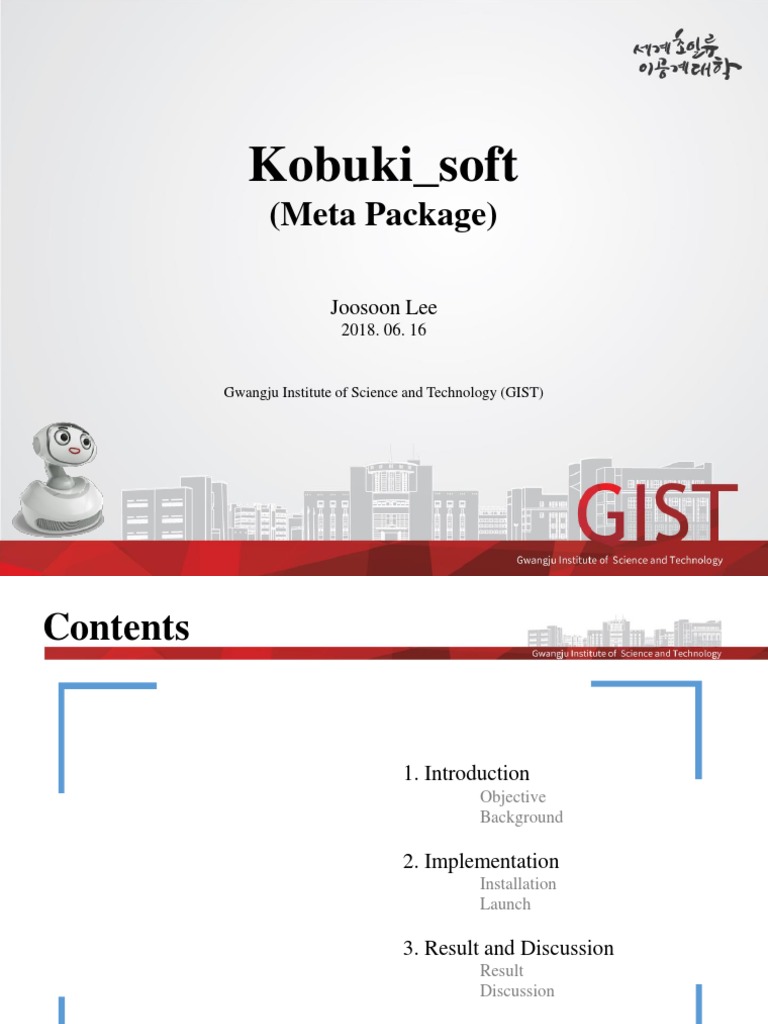 Simulation of a Kobuki Mobile Robot in a ROS Virtual Environment for ...