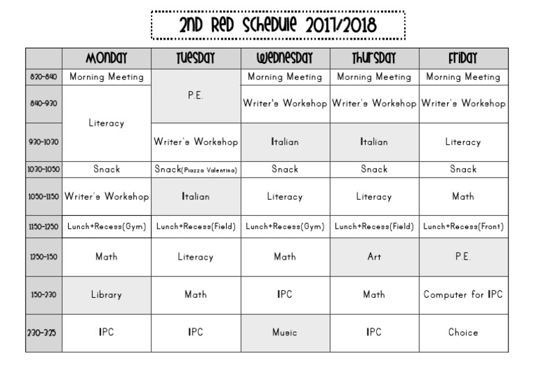 2nd Schedule For Display | PDF