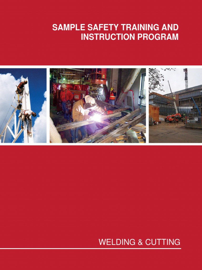 Sample Safety Training and Instruction Program: Welding & Cutting | PDF ...
