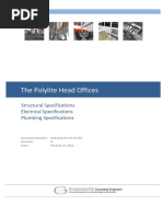 Sample Detailed Specification - CSI Format | PDF | Framing ...