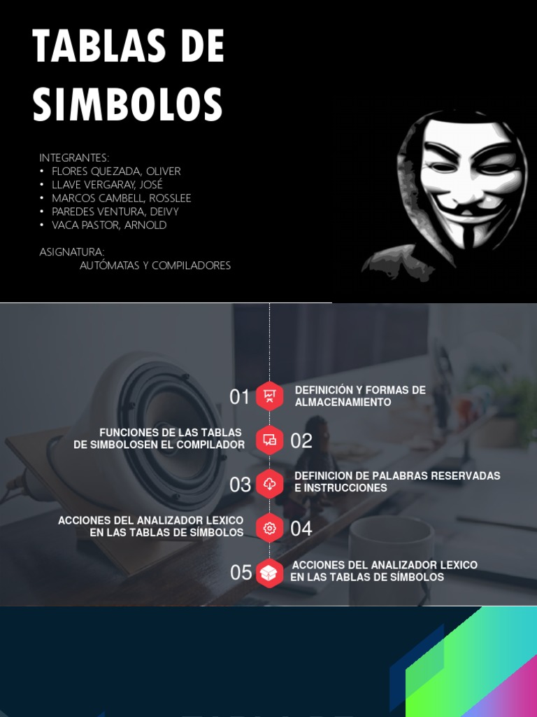 Tablas de Simbolos | Descargar gratis PDF | Compilador | Lenguaje de ...