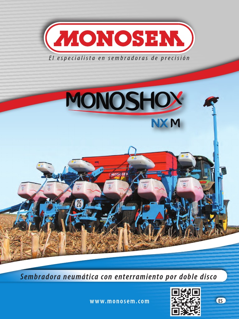 Catálogo Monosem NXM | PDF | Siembra | Suspensión (Vehículo)