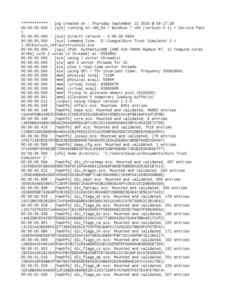 Game Log | PDF | Traffic | Computer Architecture