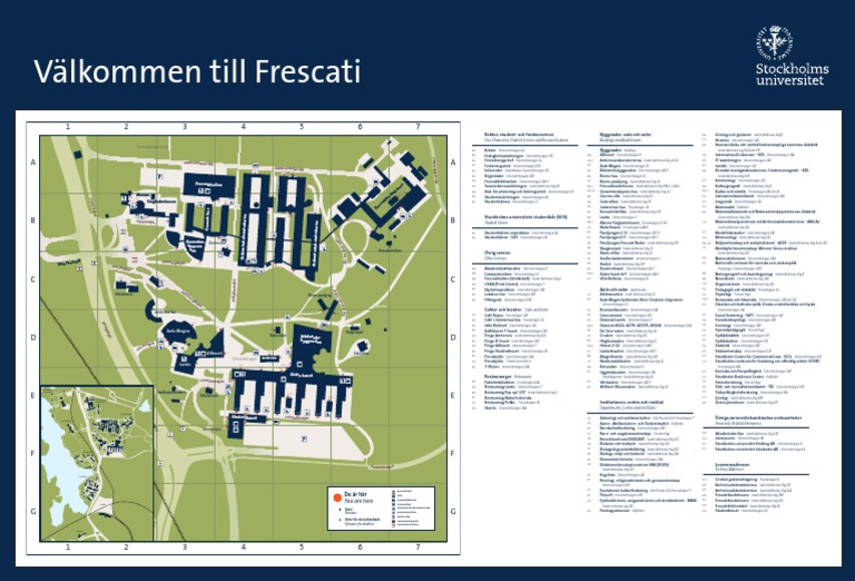 SU Kartor Original Frescati 20170817 PDF | PDF