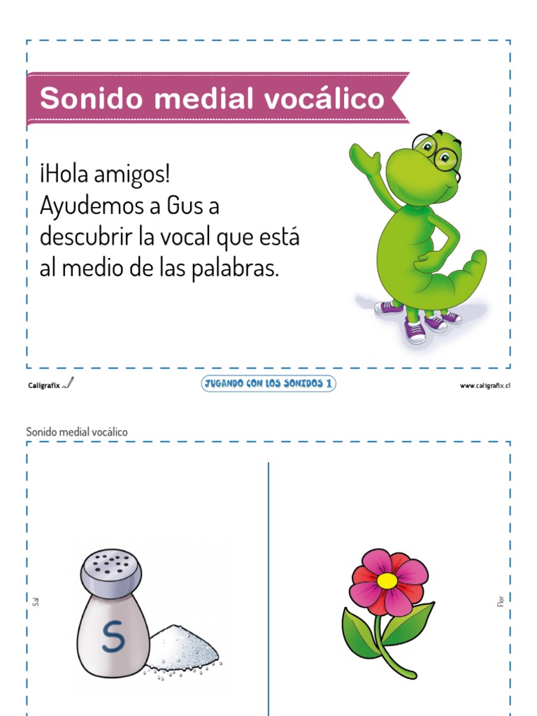 SOnido Vocalico Medial | PDF