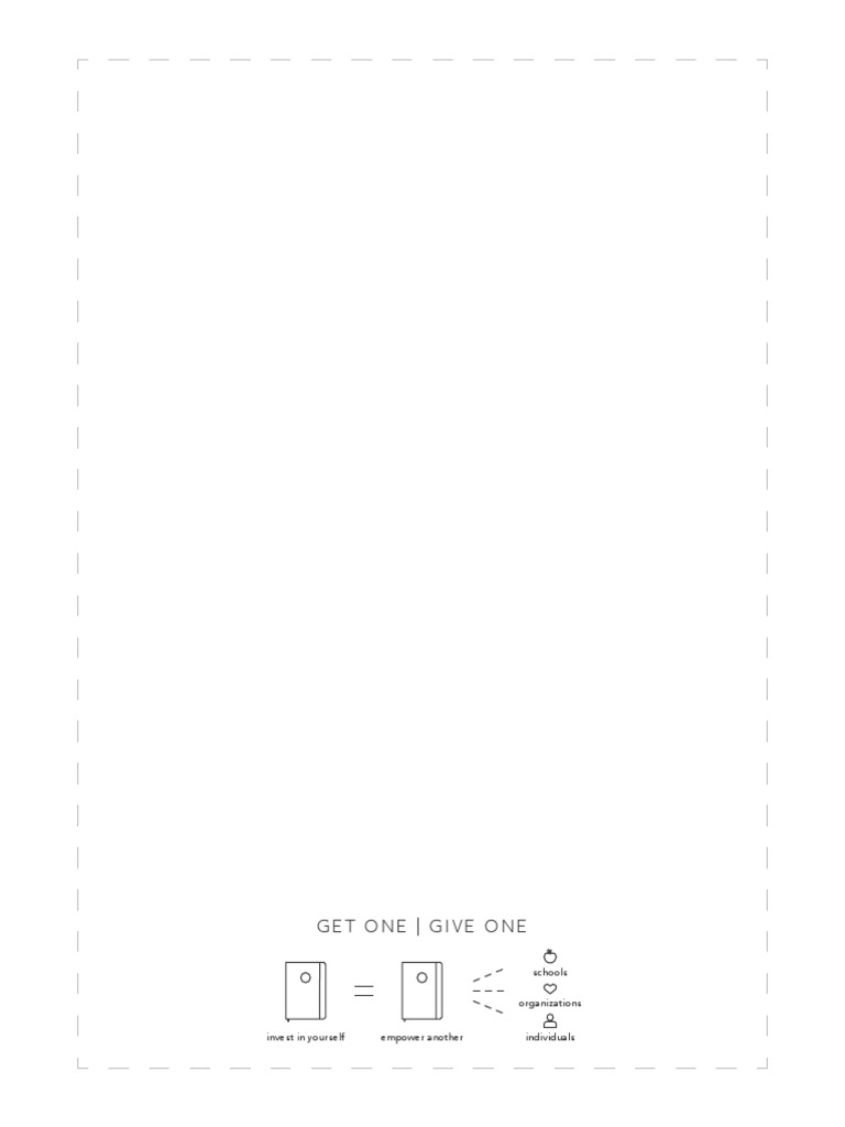Get One Give One: Schools | PDF | Goal
