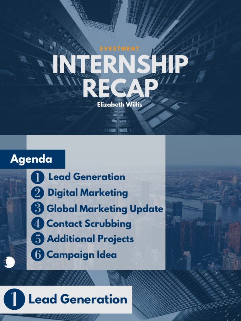 Internship Recap-Compressed | PDF