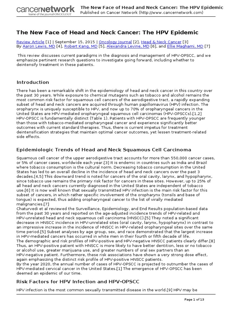 PRD 12015 | PDF | Head And Neck Cancer | Radiation Therapy