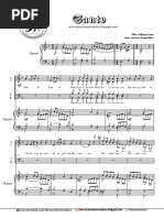 GLORIA FRANCISCO PALAZÓN - Partitura Completa | PDF