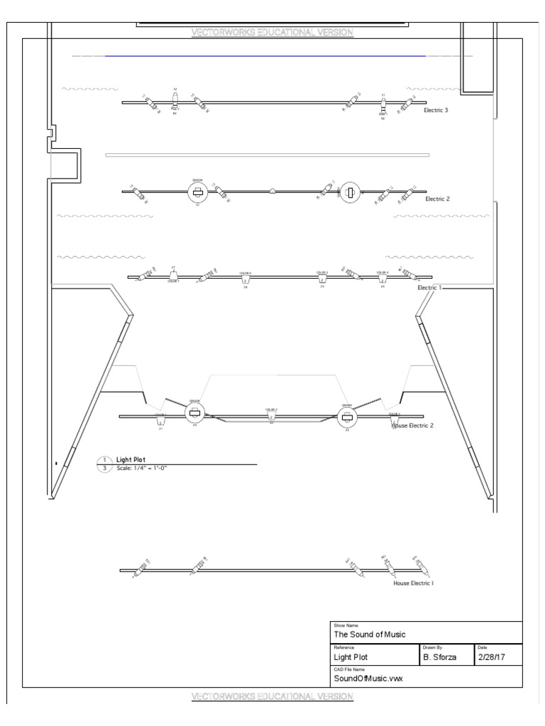 Sound of Music Light Plot Details | PDF | Teaching Mathematics