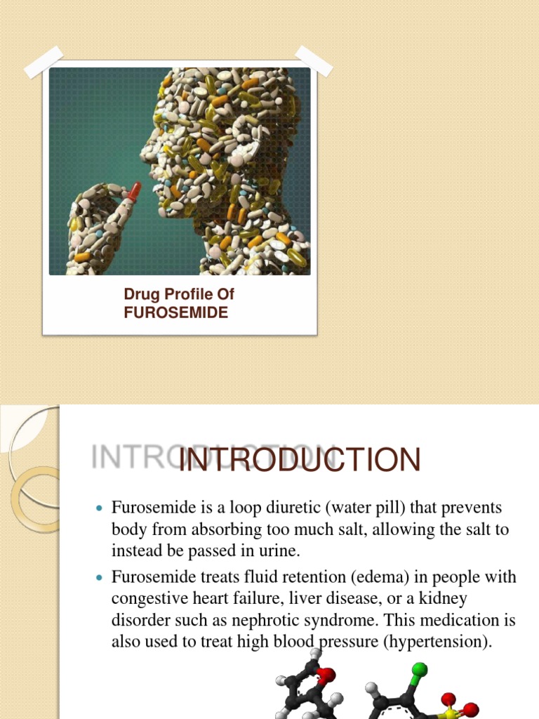 Furosemide Drug Profile | PDF | Pharmacology | Drugs
