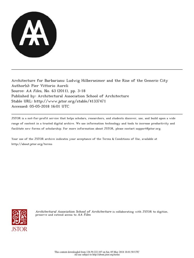 Rise of The Generic City | PDF | Capitalism | City