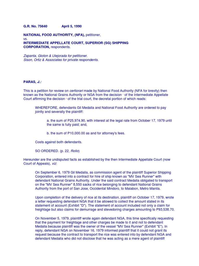 NFA Vs IAC | Download Free PDF | Appeal | Common Law