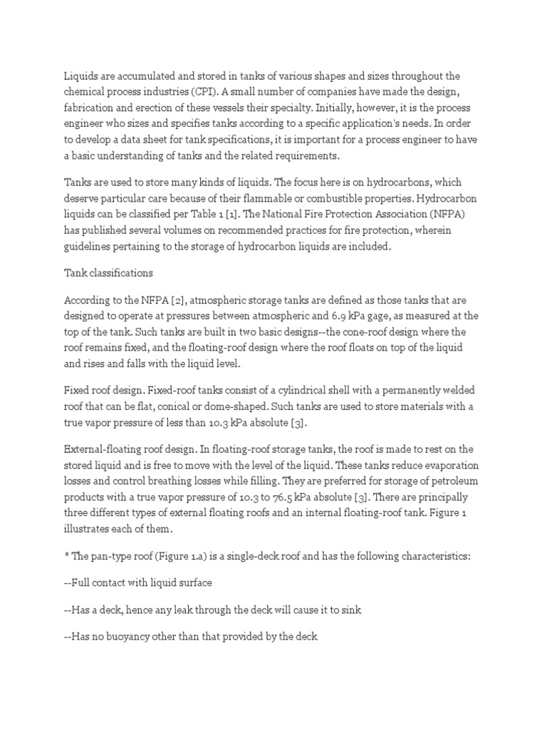 Tank Net Capacity Definition | PDF | Buoyancy | Pressure