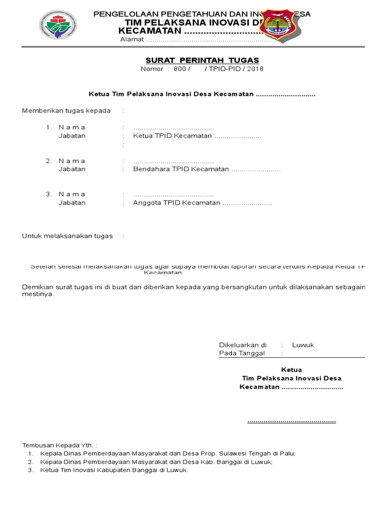 SPT, SPPD Dan Laporan Perjalanan | PDF