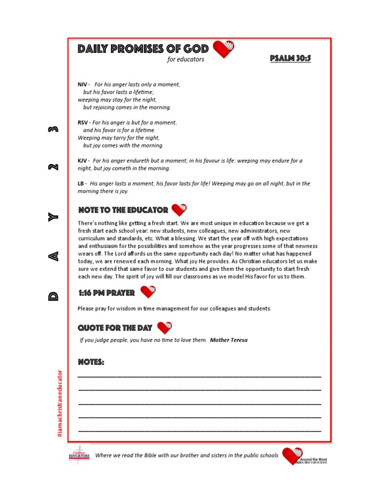 Day 23 - Companion | PDF | Religious Texts | Religious Behaviour And ...