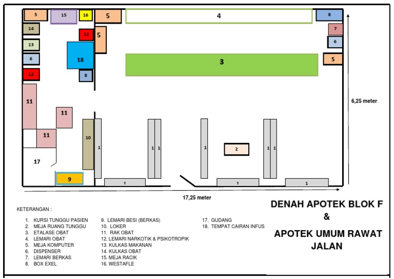 Denah Apotek | PDF