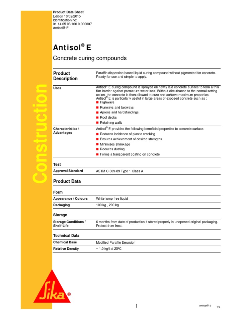 antisol_e.pdf | Concrete | Materials